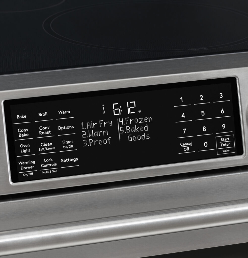 CAFÉ™ 30" SMART SLIDE-IN, FRONT-CONTROL, RADIANT AND CONVECTION RANGE ...