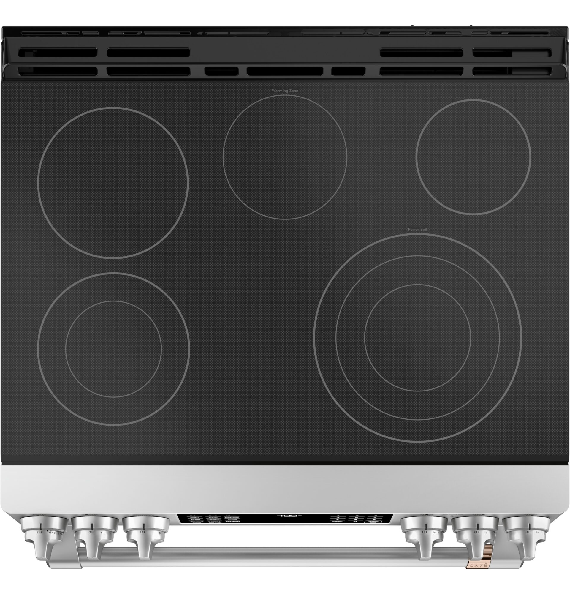 CAFÉ™ 30" SMART SLIDE-IN, FRONT-CONTROL, RADIANT AND CONVECTION RANGE ...